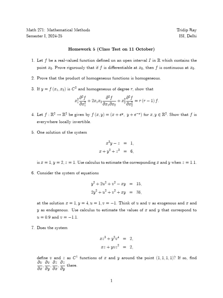 Homework5 | PDF