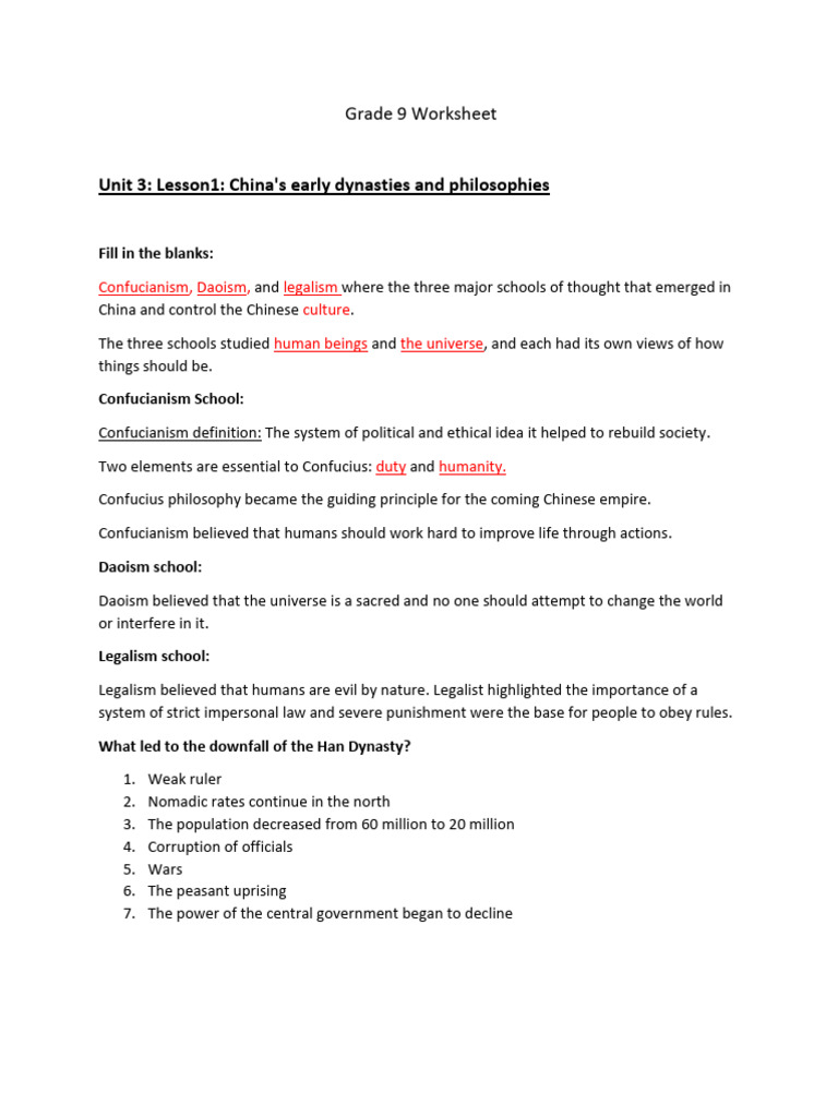 Level 9 Beyond Borders Practise Notes | PDF