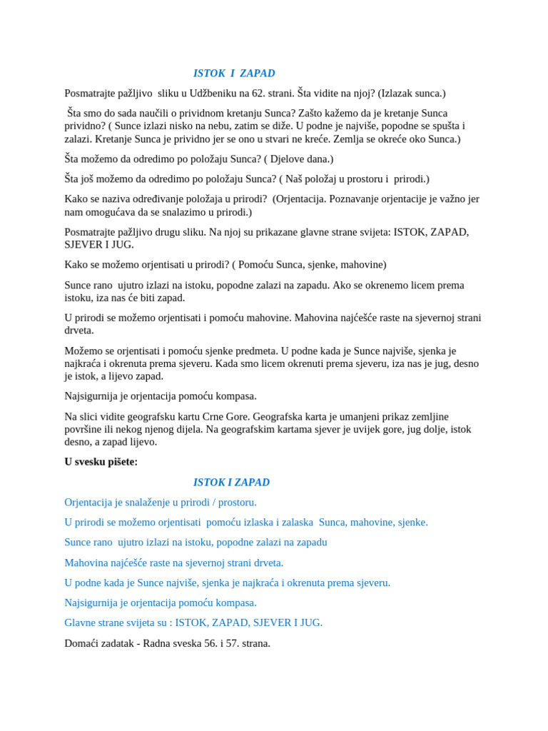 Istok I Zapad | PDF