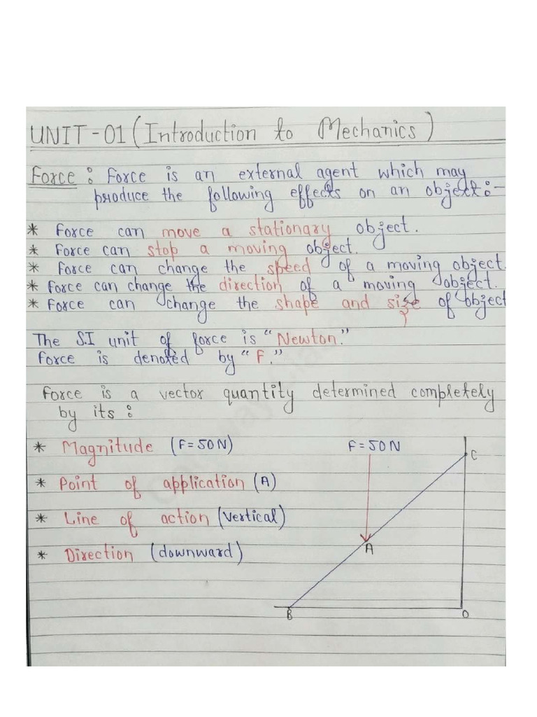 Unit-1 Fundamental of Mechanical Engineering | PDF