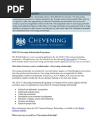 Networking Essay For Chevening Scholarship | PDF | Leadership | Essays