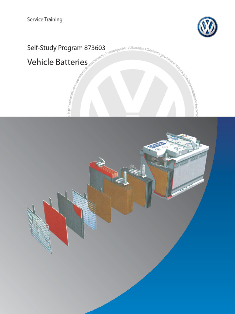 Vehicle Batteries | PDF