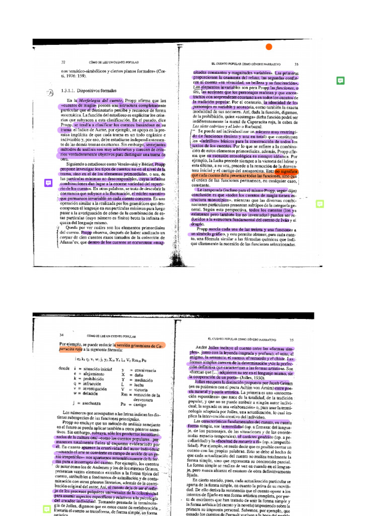 Pisanty, Valentina. Cómo Se Lee Un Cuento Popular | PDF