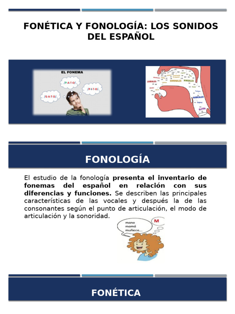Fonética y Fonología | PDF