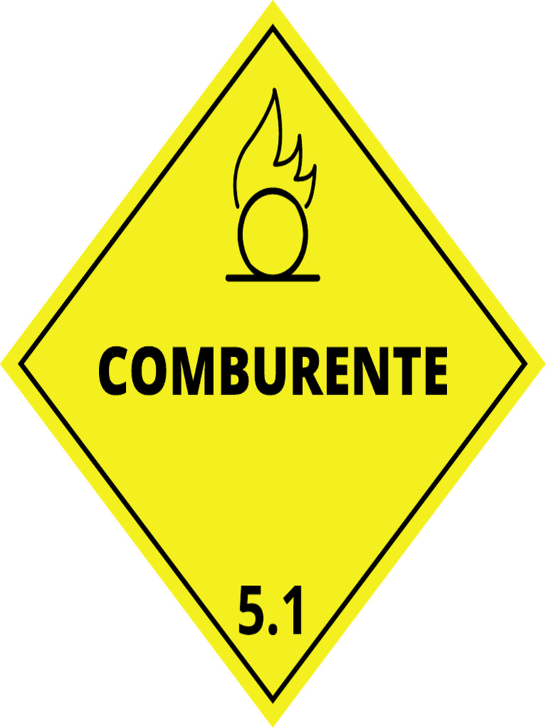 Adhesivo 5.1 Comburente 16.5x16.5 | PDF