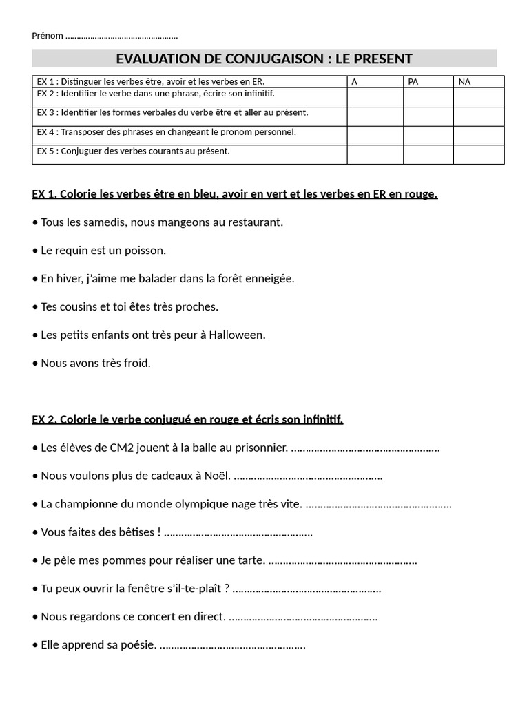 Evaluation Present | PDF