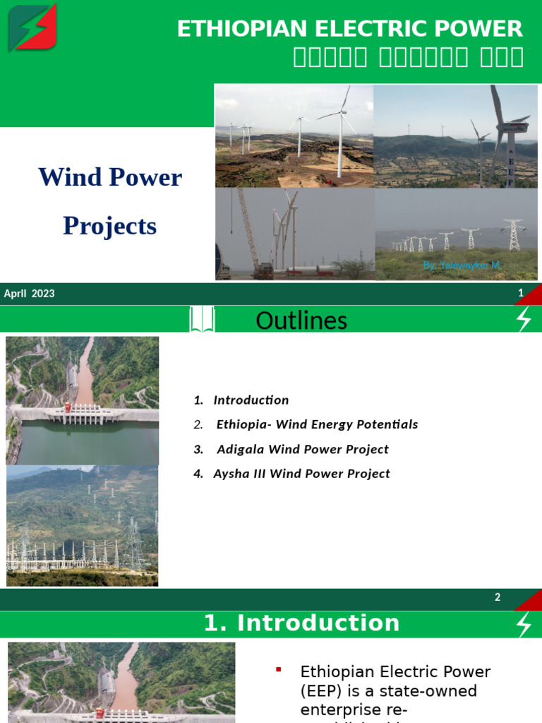 Wind Power Projects AECon 23 | PDF | Wind Power | Wind Farm