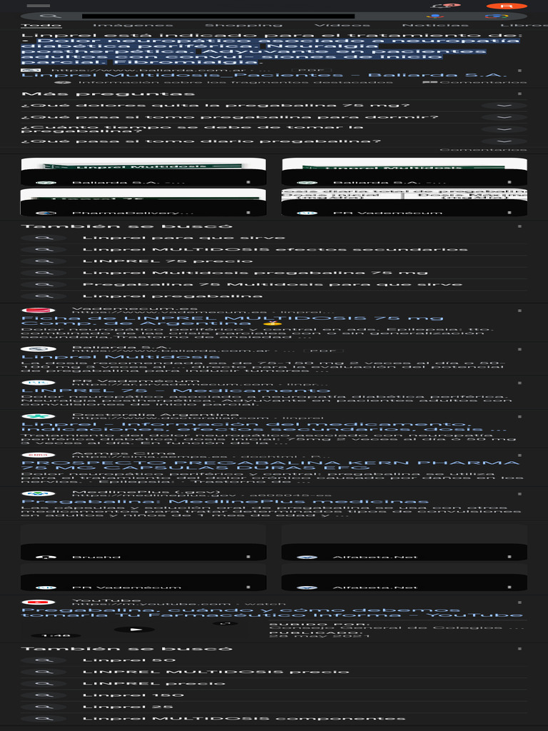 linprel 75 mg para que sirve - Buscar con Google | PDF