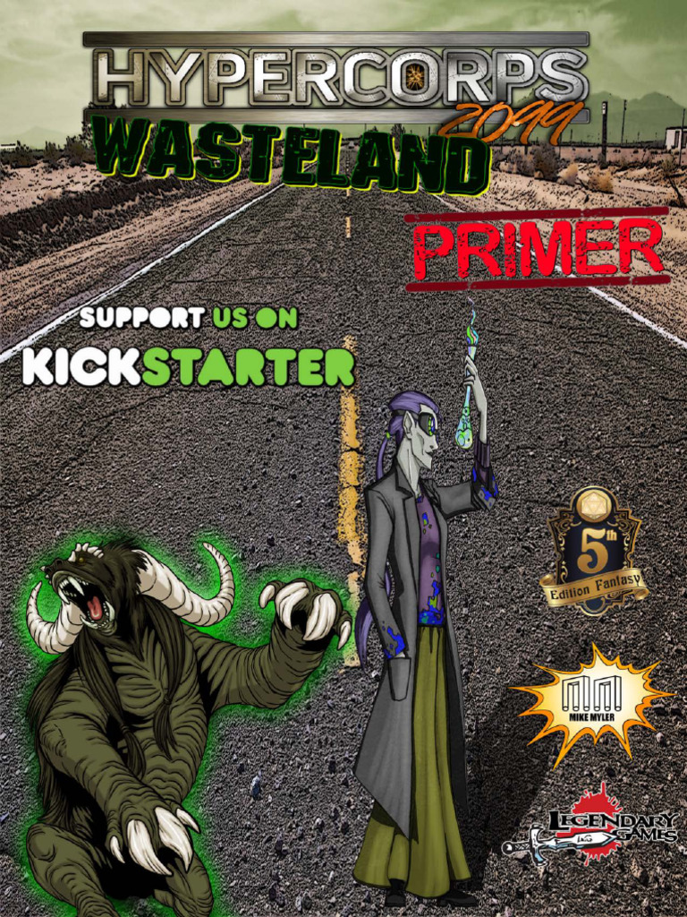 Hypercorps 2099 - Wasteland Primer | PDF
