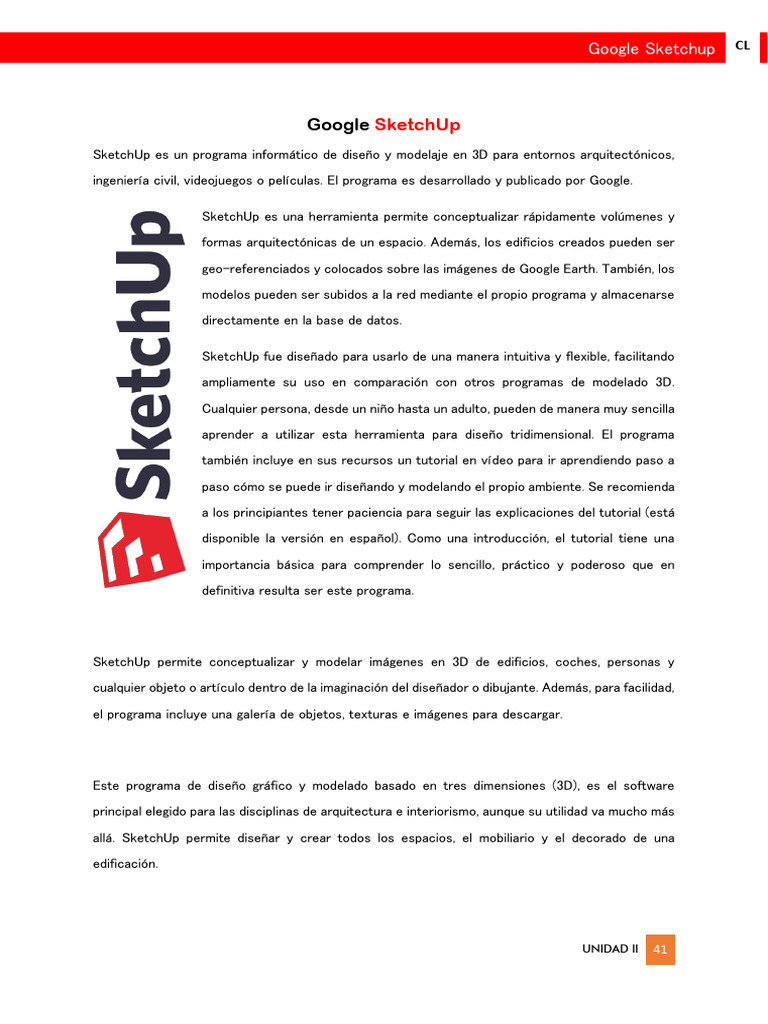 Google Sketchup | PDF