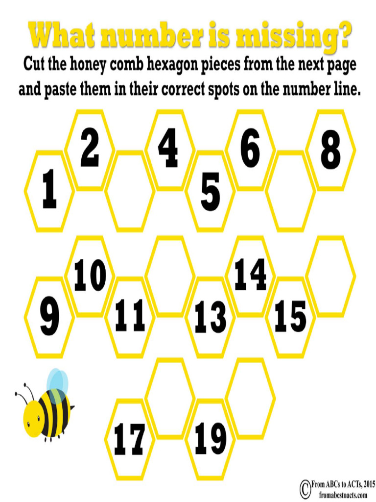 Bumblebee Missing Number | PDF