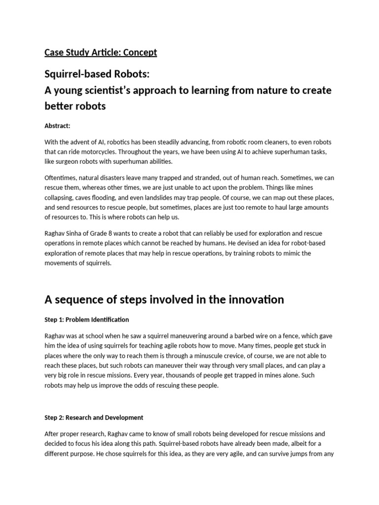 Case Study Article | PDF