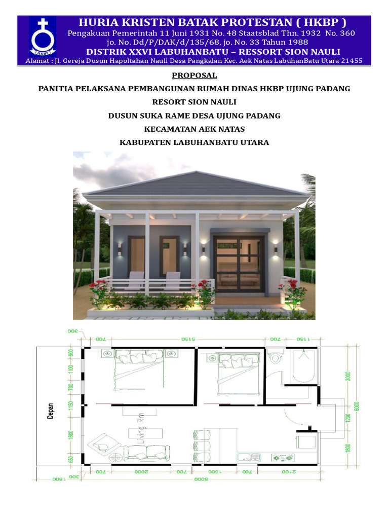 Proposal Rumah Dinas 1 | PDF