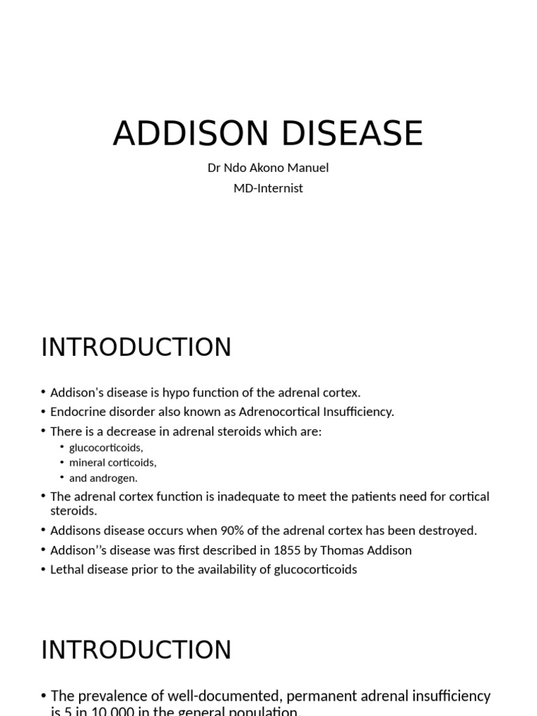 Addison Disease | PDF