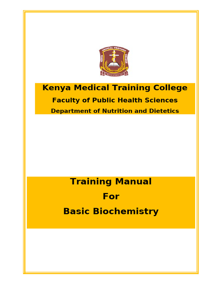 Basic Biochemistry | PDF | Glycolysis | Diet & Nutrition