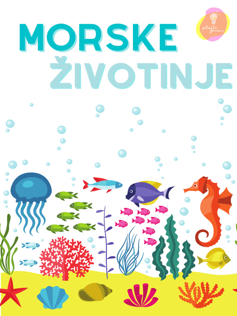 Morske Zivotinje 1 | PDF