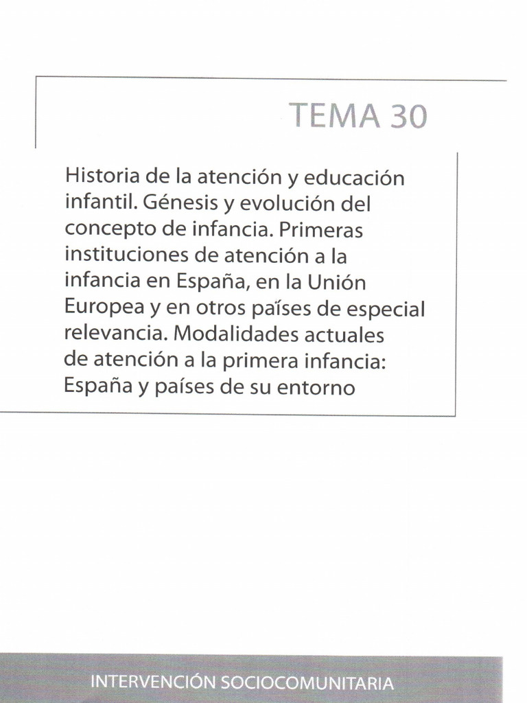 Tema 30 | PDF