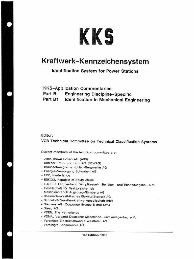 KKS-Part B1 Identification in Mechanical Engineering | PDF