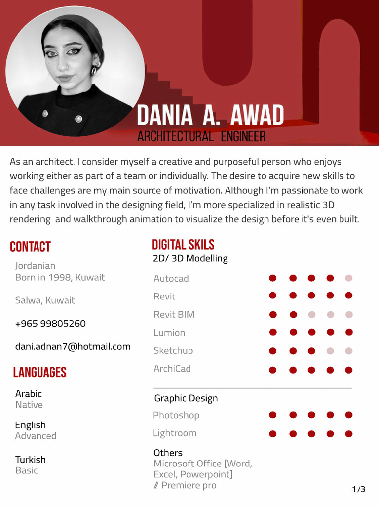 Dania Awad's CV | PDF