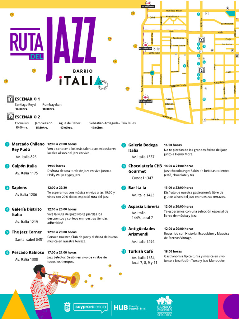 Mapa Ruta Del Jazz | PDF