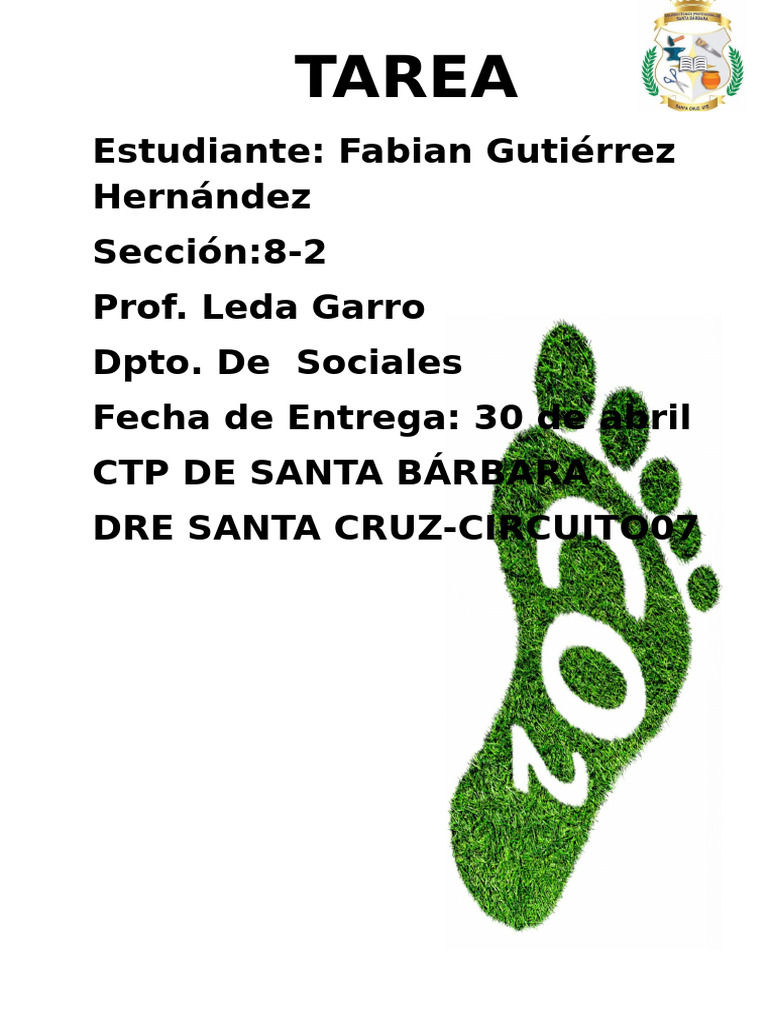 Documento Tarea Sociales Fabian | PDF