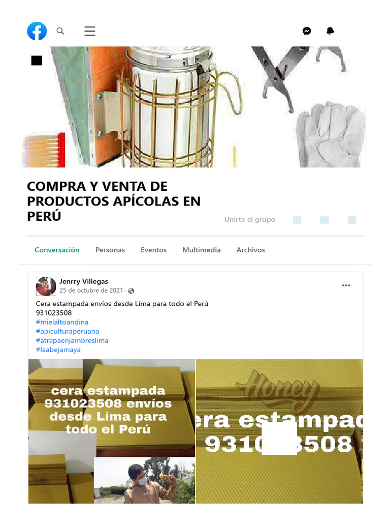 COMPRA Y VENTA DE PRODUCTOS APÍCOLAS EN PERÚ - Cera Estampada Envíos Desde Lima para Todo El ...