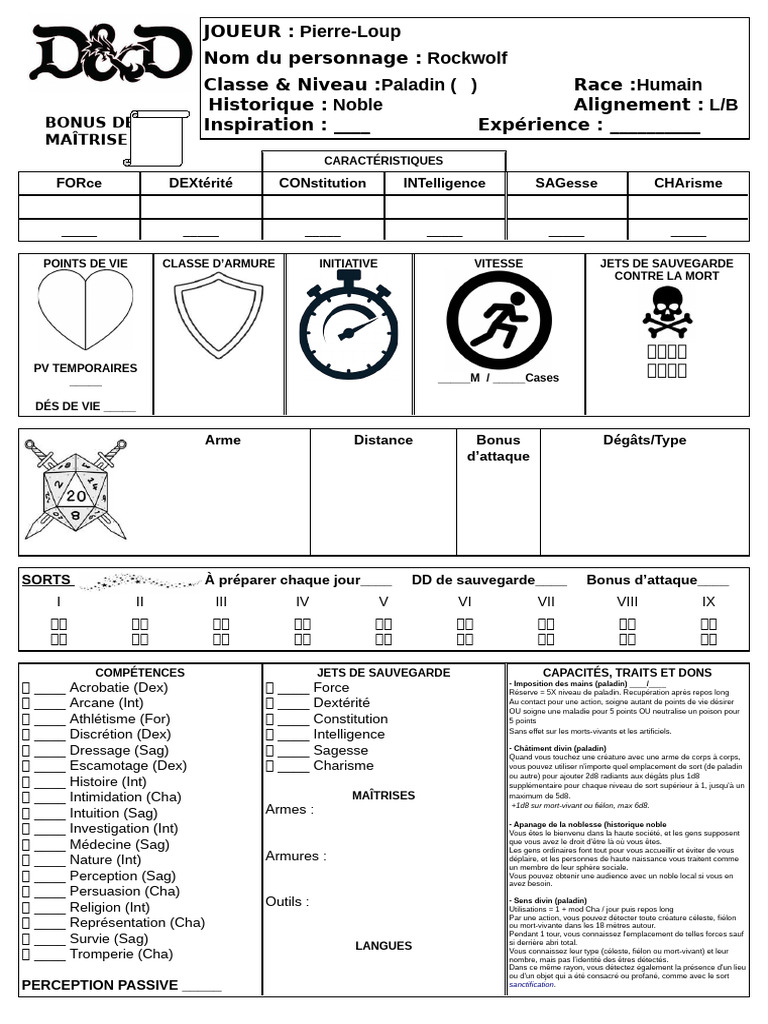 Rockwolf LVL 4 Bis | PDF