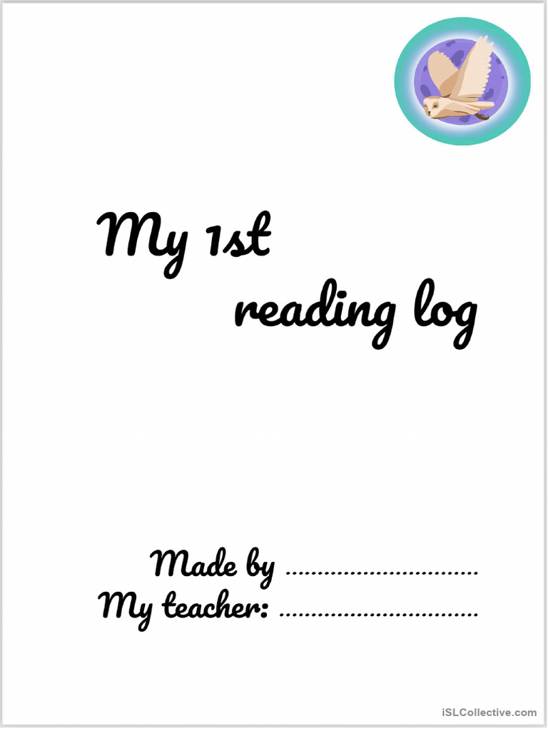 Reading Log For A1-A2 Levels | PDF