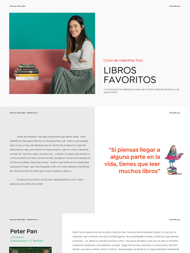 U1 - Mis Libros Favoritos - ES | PDF