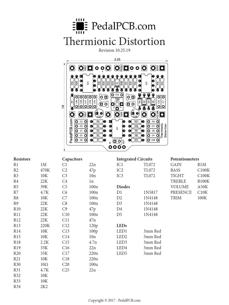 Thermionic Distortion | PDF