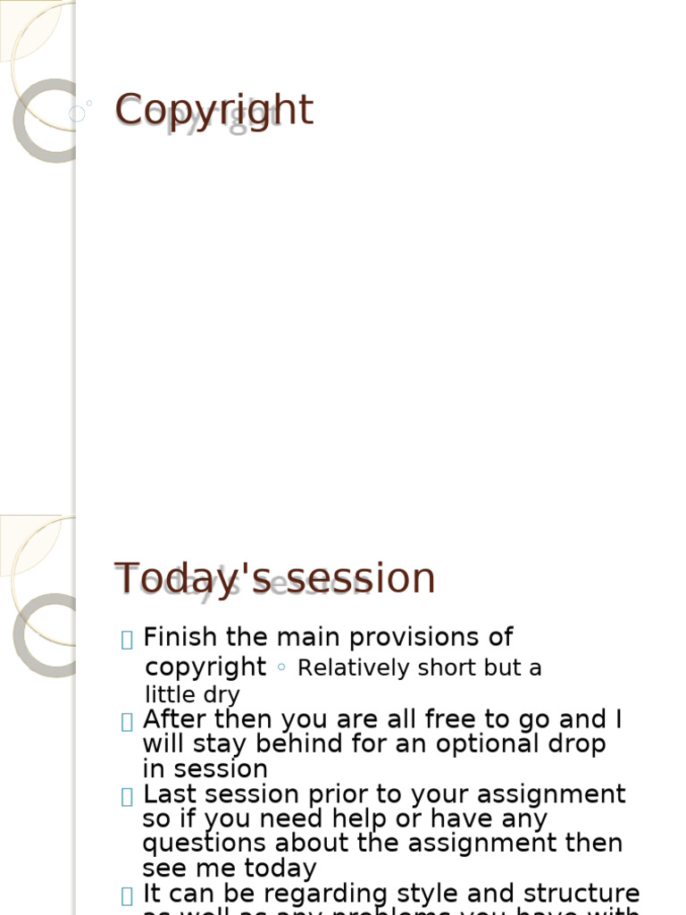 Copyright | PDF