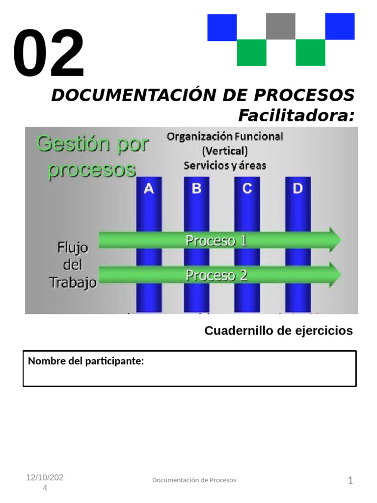 Cuadernillo Documentación de Procesos | PDF | Gestión de la calidad | Business
