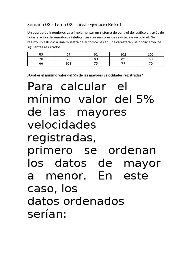 Semana 03 Tema 02 Tarea Ejercicio Reto 1 | PDF