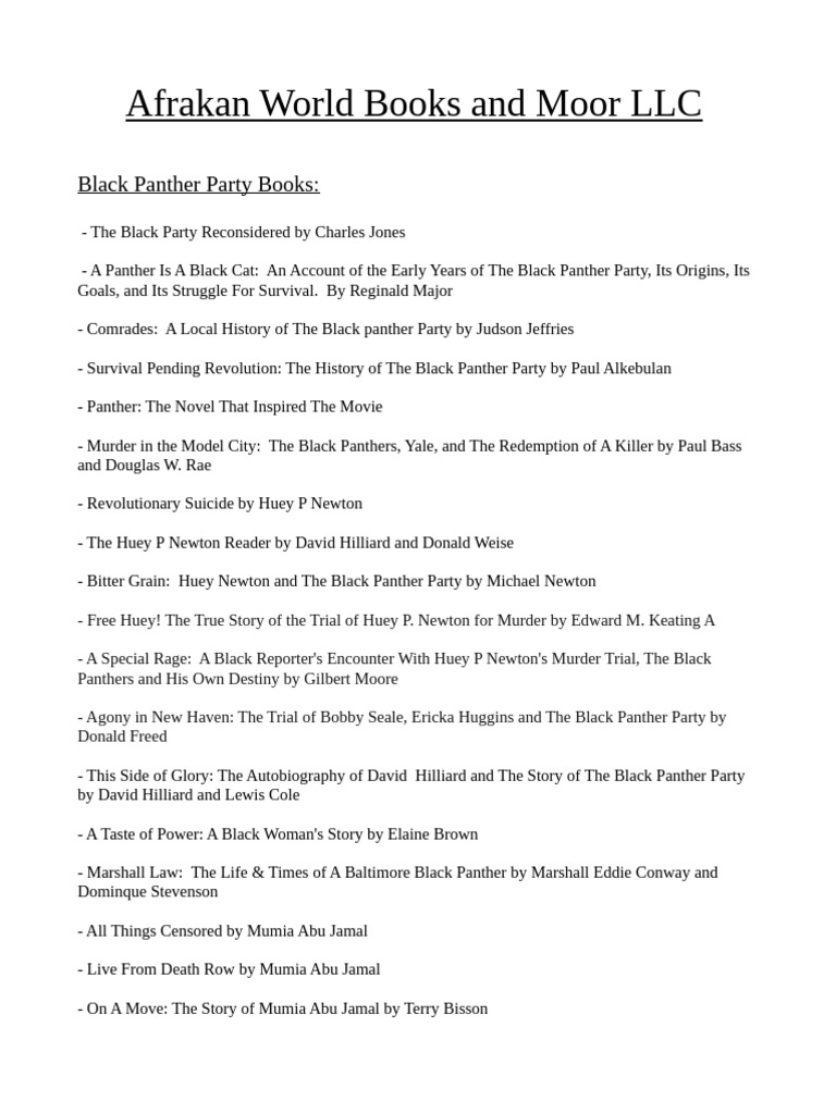 Book List | PDF