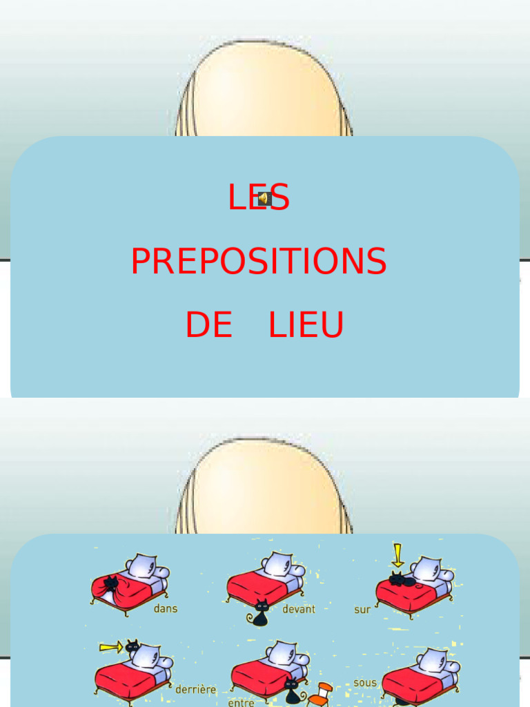 Les Prepositions de Lieu Exercice Grammatical Feuille Dexercices 90488 ...