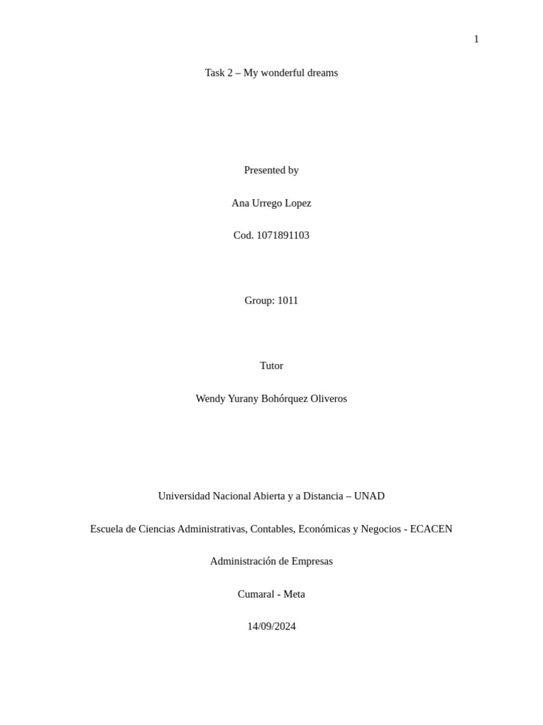 Task 2 | PDF | Cognition | Career & Growth