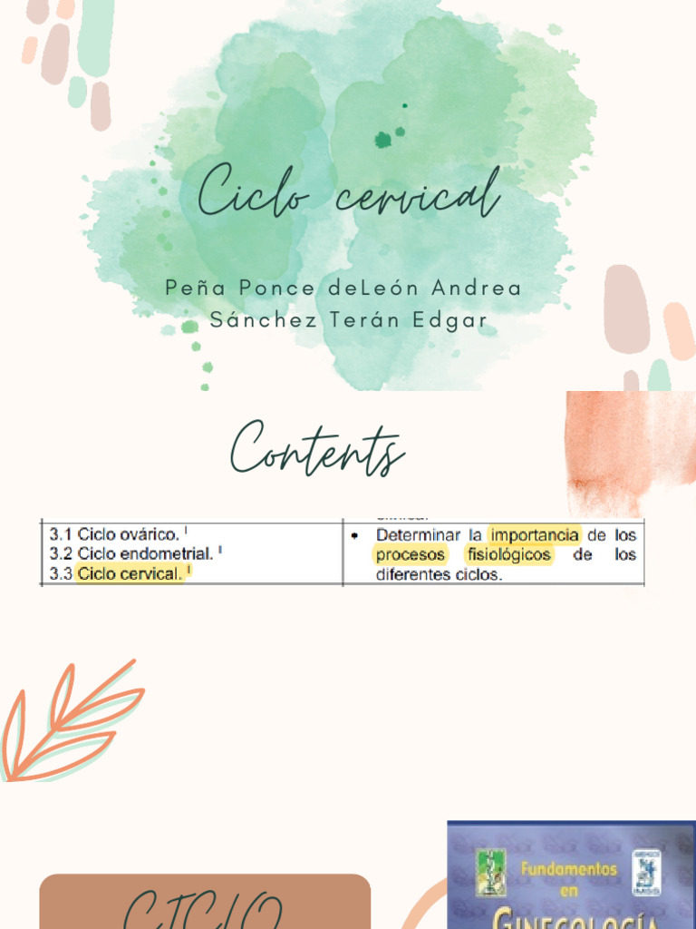 Características del Moco Cervical | PDF | Mammal Female Reproductive ...