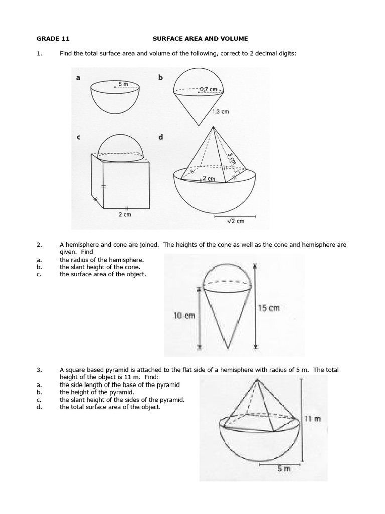 2a Measurement Worksheet | PDF