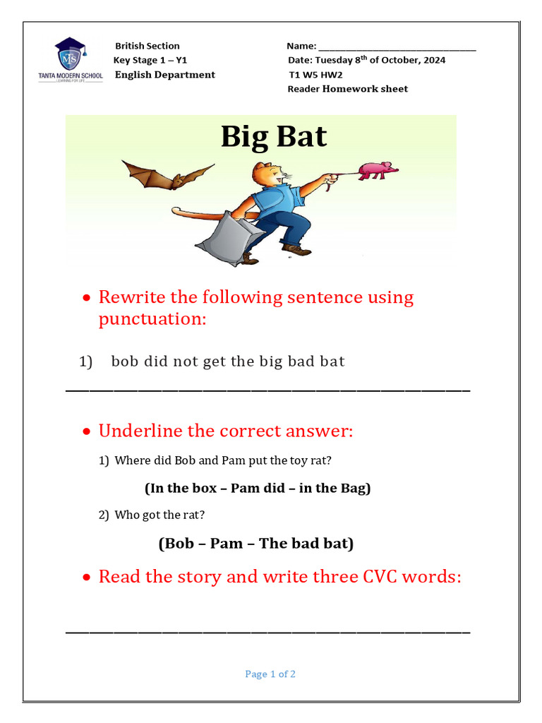 Reader Worksheet | PDF
