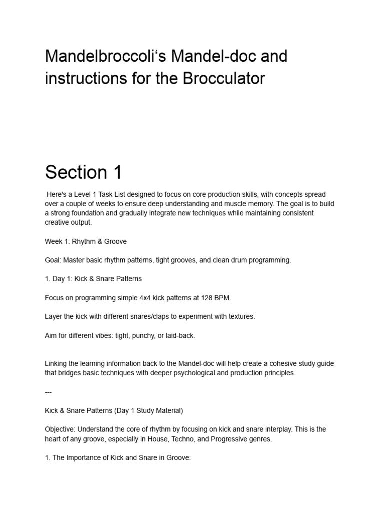 The Mandel-Doc pt2 | PDF