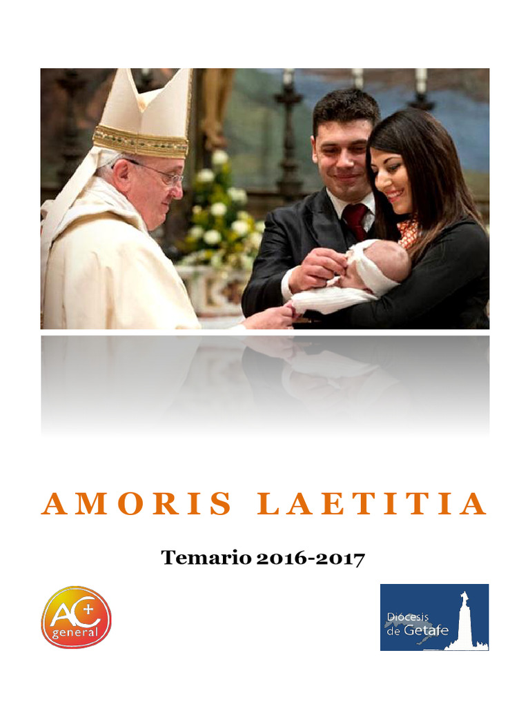 Temario 2016 17 Amoris Laetitia Ac | PDF