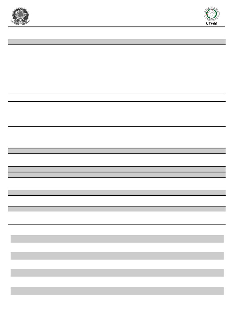 Plano de Ensino - PP | PDF