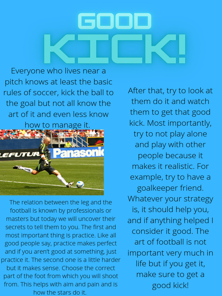 Good Kick! | PDF