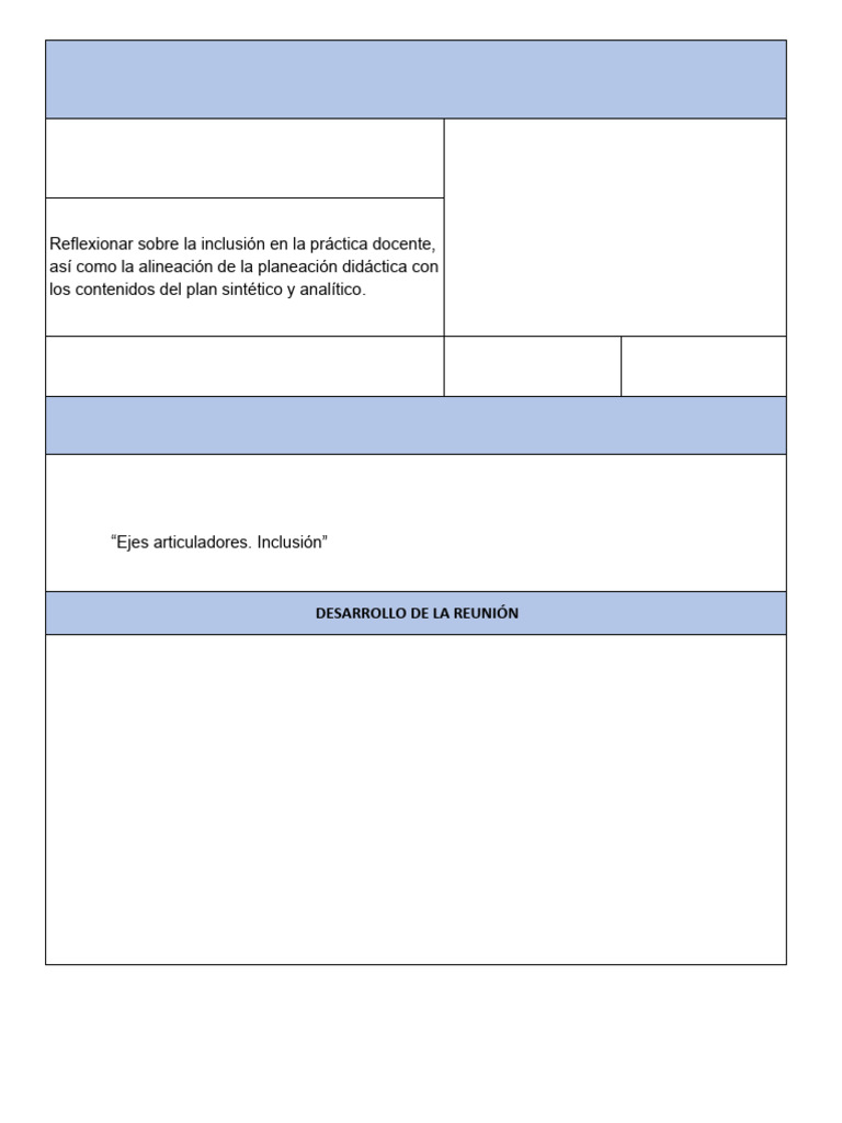 Bitácora CTE NEM | PDF | Inclusión (Educación) | Aprendizaje