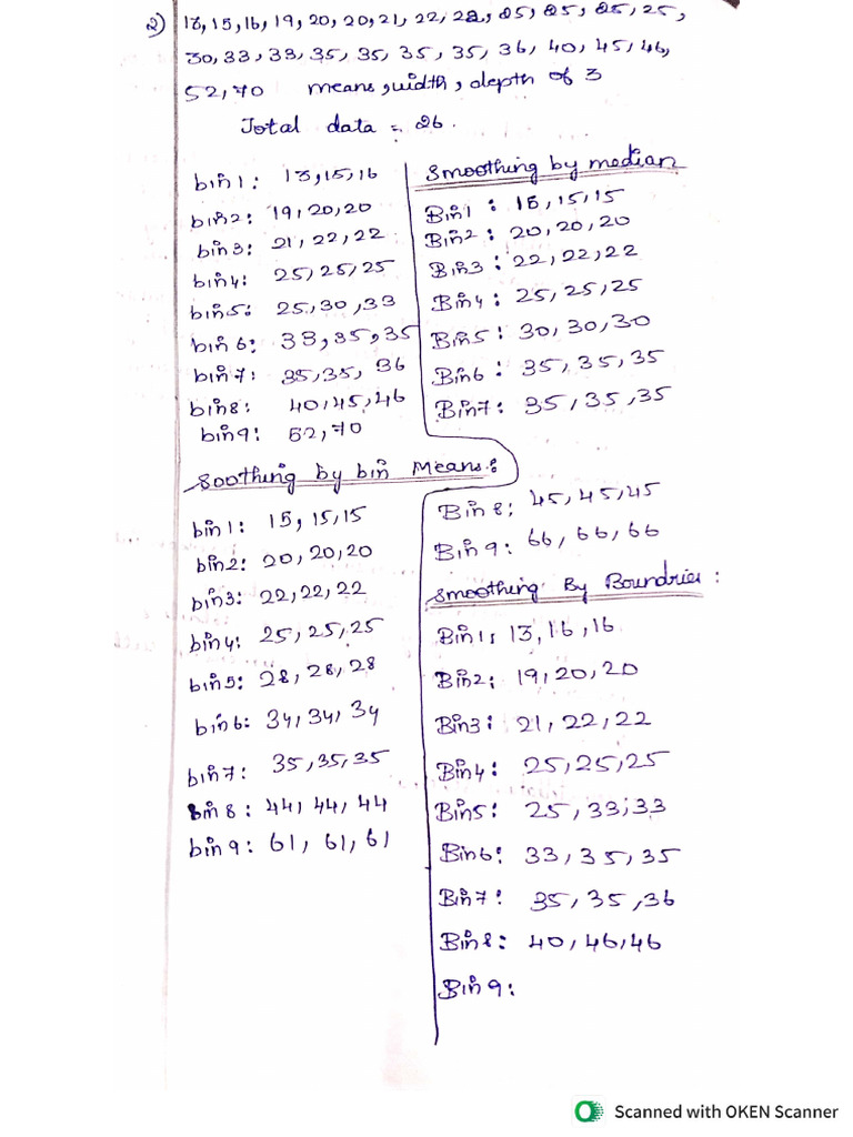 Binning Method | PDF