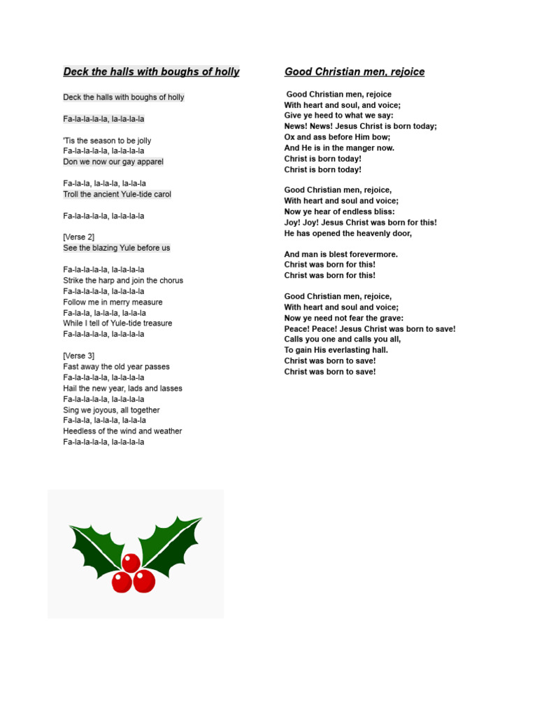 Karácsonyi Énekek 2. Rész | PDF