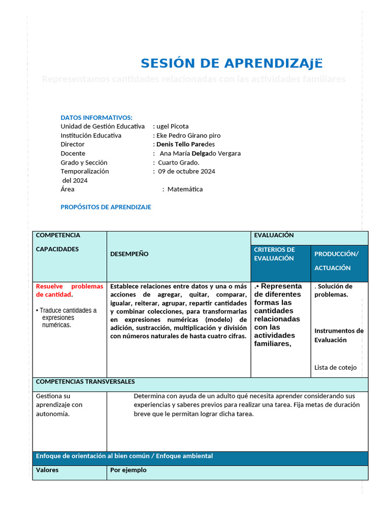Datos Informativos | PDF