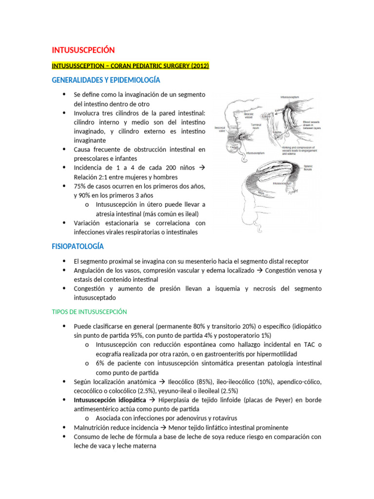 INTUSUSCEPCIÓN | PDF