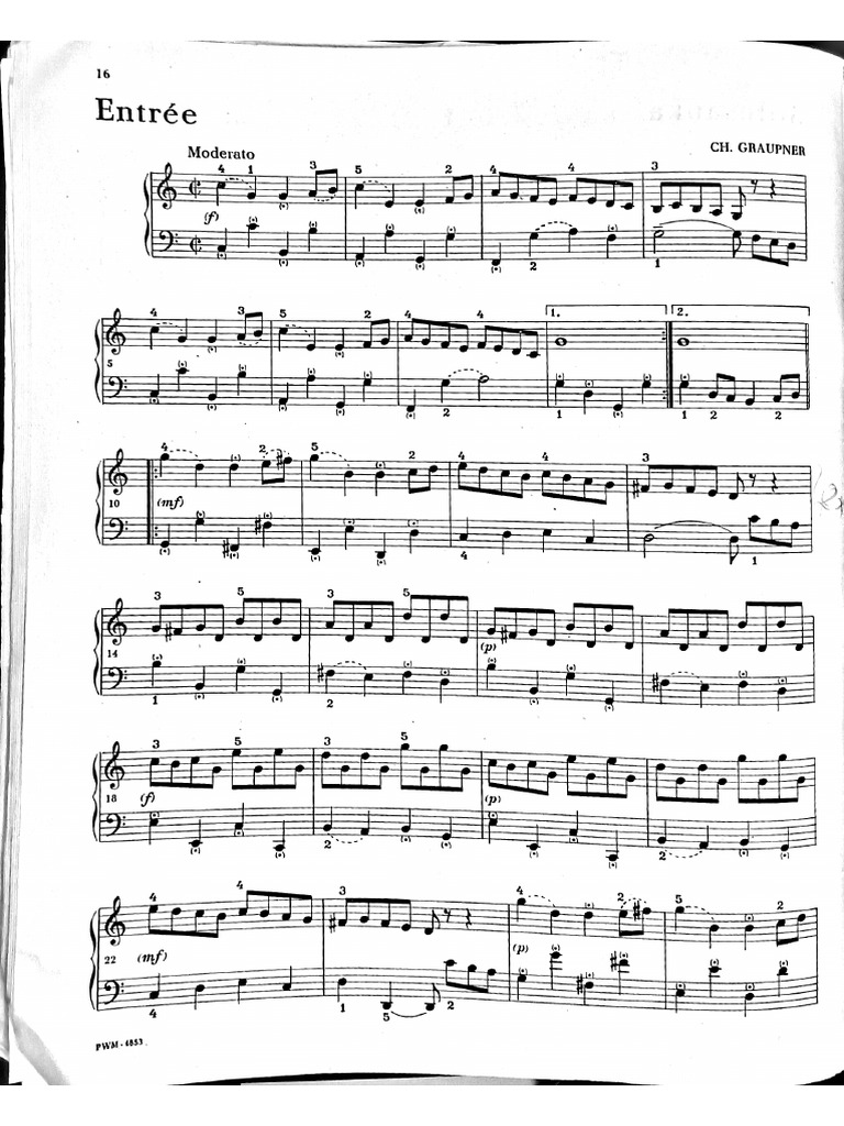 Gaupner Entree | PDF