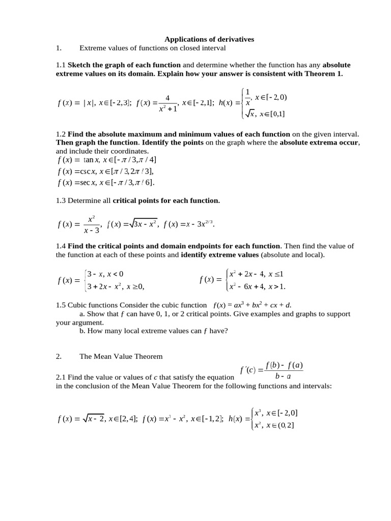 Problem Sheet 5 W | PDF